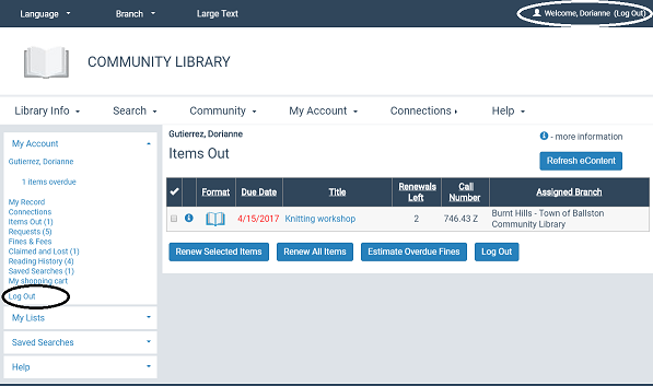 Controlling Patron Account Login and Access
