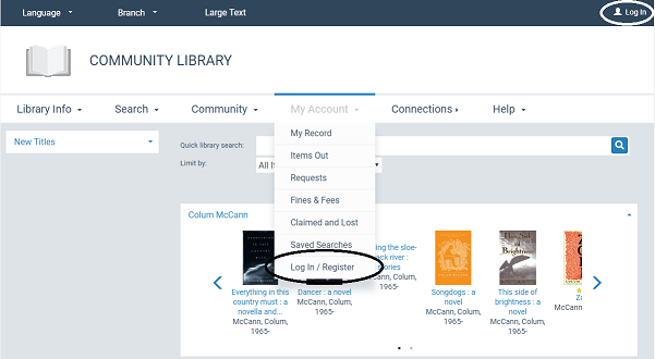 Controlling Patron Account Login and Access